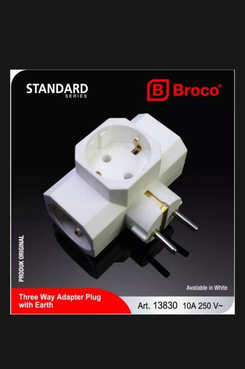 Steker T arde broco/Sambungan colokkan | Lazada Indonesia