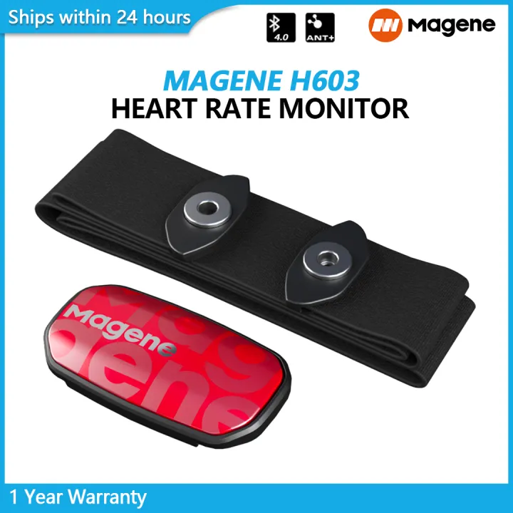Magene H603 Heart Rate Monito สำหรับขี่จักรยานเซ็นเซอร์สีย้ายบลูทูธ Ant ...