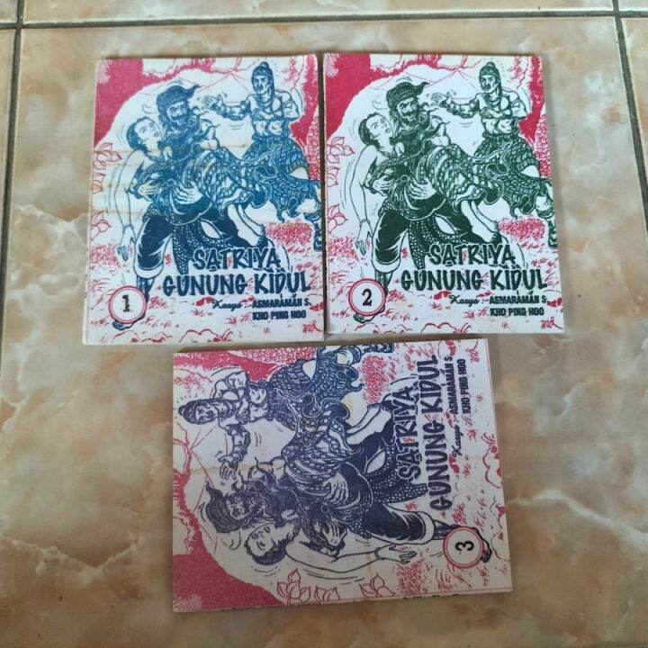 Cersil Satriya Gunung Kidul (1-3 tamat), karya Kho Ping Hoo | Lazada ...