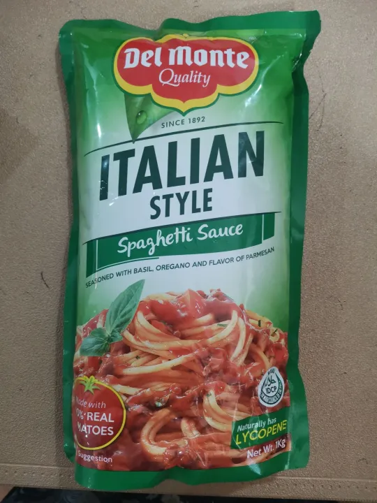 Del Monte Italian-style Spaghetti Sauce 1kl | Lazada.co.th