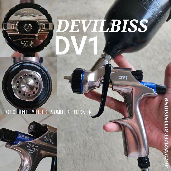 Spray Gun HVLP DEVILBISS DV1 | Lazada Indonesia