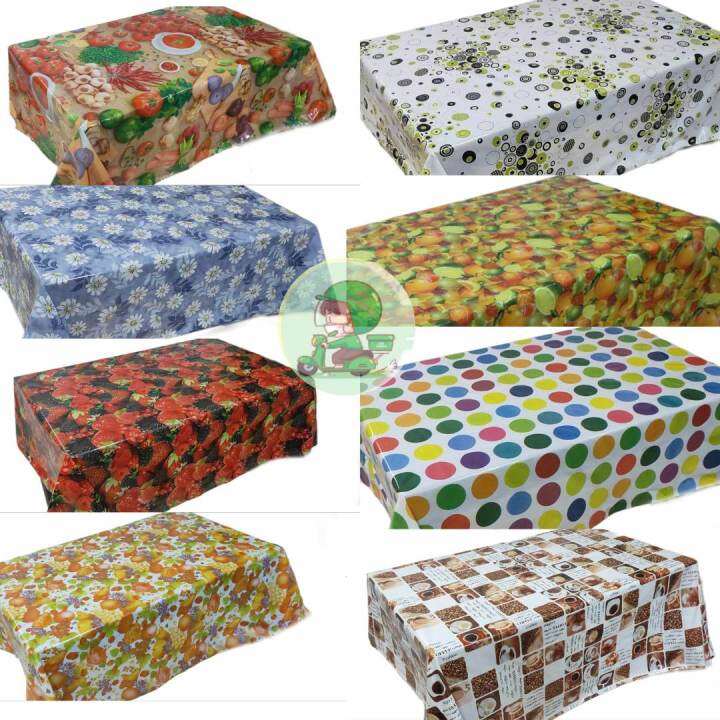 MANTEL PVC [PLASTIC SHEET] COD Kitchen Tablecloth SOLD PER YARD ...