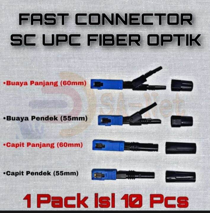 fast connektor fiber optik isi 10 pcs | Lazada Indonesia