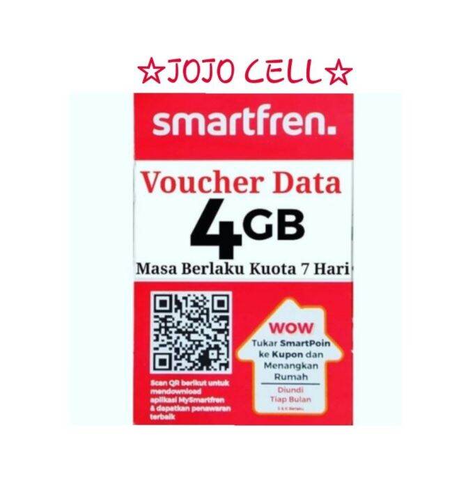 SMARTFREN 4GB (10 PCS) | Lazada Indonesia