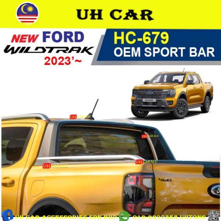 (T9 WILDTRAK OEM ROLL BAR) Ford Ranger T9 XL XLT PLUS RAPTOR WILDTRAK ...