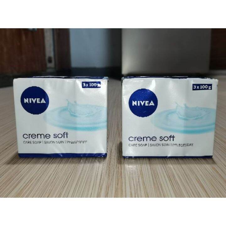 NIVEA Creme Soft Care Soap 3 bars x 100 g | Lazada PH