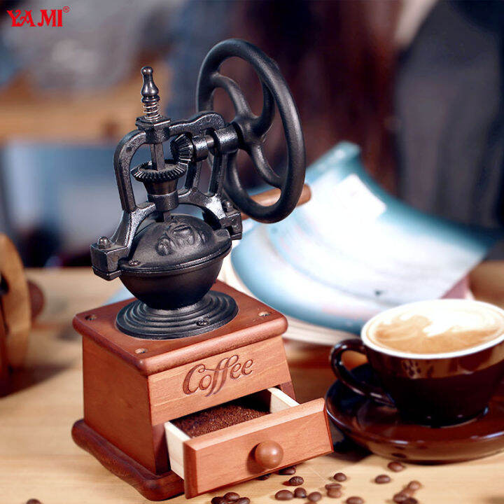 Yami Yami Taiwan Hand Grinder Coffee Machine Coffee Grinder Small Iron ...