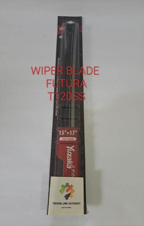 KARET KIPAS KACA-WIPER BLADE SUZUKI FUTURA , T120SS UKURAN 15" 17" INCH ...