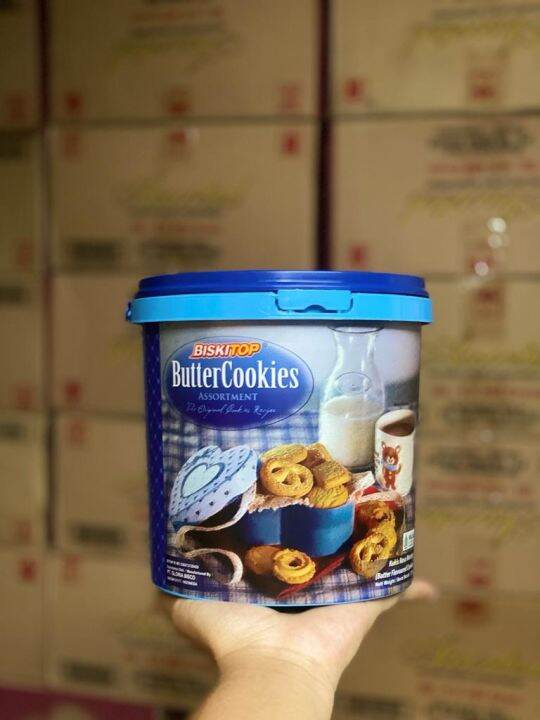 Biskitop ember handle varian butter cookies, assorted, peanut, coconut ...