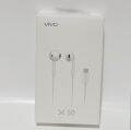 Vivo Type C Earphone X50 Stereo Headphone Wired Audio Headset With Type ...