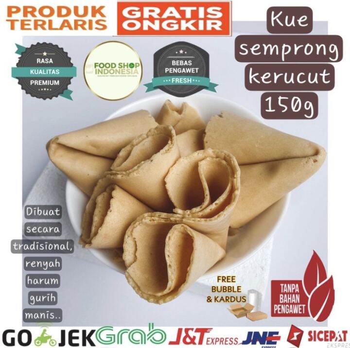 Kue Semprong Kerucut 150g makanan ringan murah snack murah cemilan ...