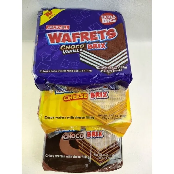 3pcs Jack'nJill Wafrets Brix Wafer 10x24g | Lazada PH