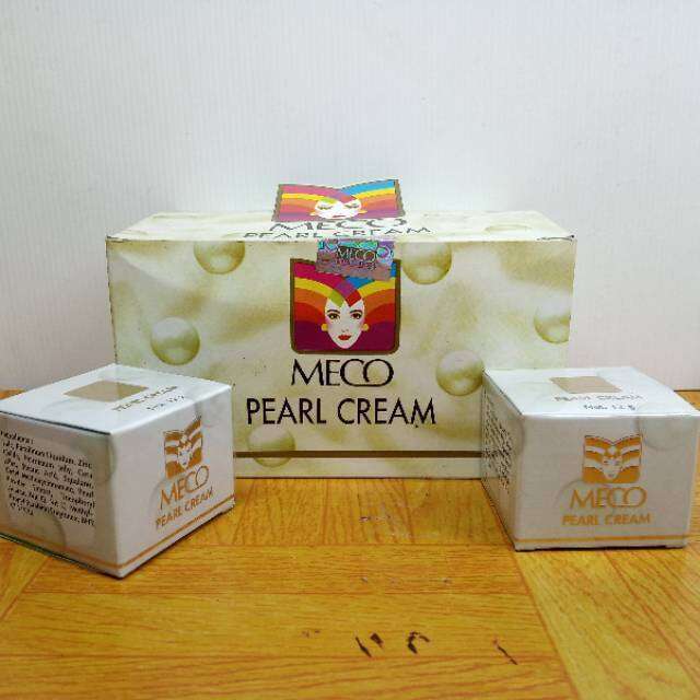 MECO PEARL CREAM KRIM MECO alas bedak mecco | Lazada Indonesia