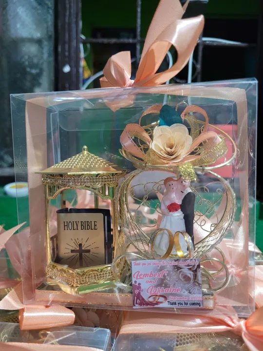 120 ONLY WEDDING SOUVENIR FOR PRINCIPAL SPONSOR(GOOD FOR 10PCS PER ...