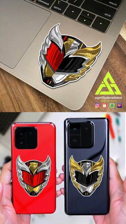 [EXCLUSIVE] Sticker Satria Garuda Bima & Azazel Holofoil/Hologram ...