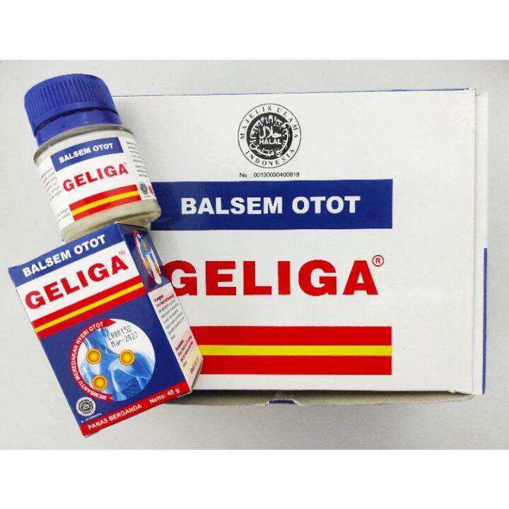 GELIGA MUSCULAR BALM balsem OTOT 40g | Lazada PH
