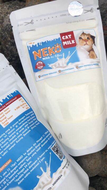 Dot Kucing + Susu Kucing Bayi Baru Lahir Hingga Dewasa 100gr Bundle ...