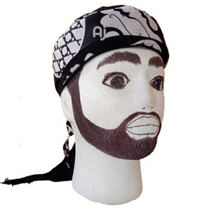 peci kupluk batik putih keren dewasa kliwir full tutup model jogokarian ...