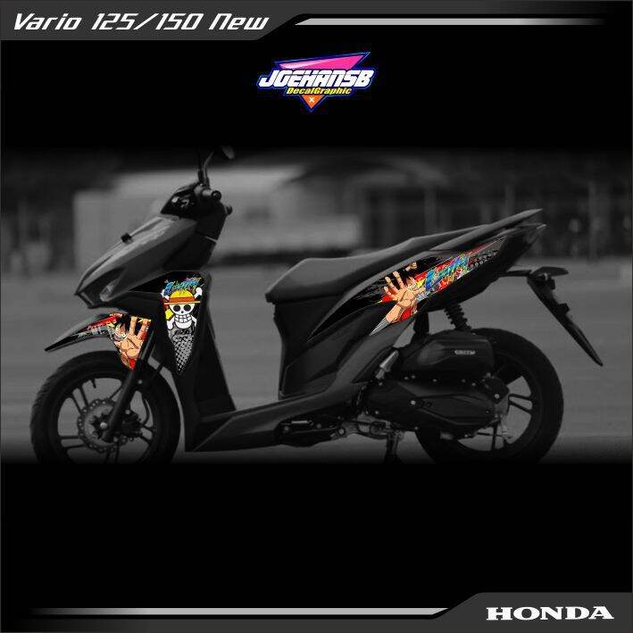 Stiker vario New - Striping motor Vario 125- Vario 150 - onepiece Lufi ...