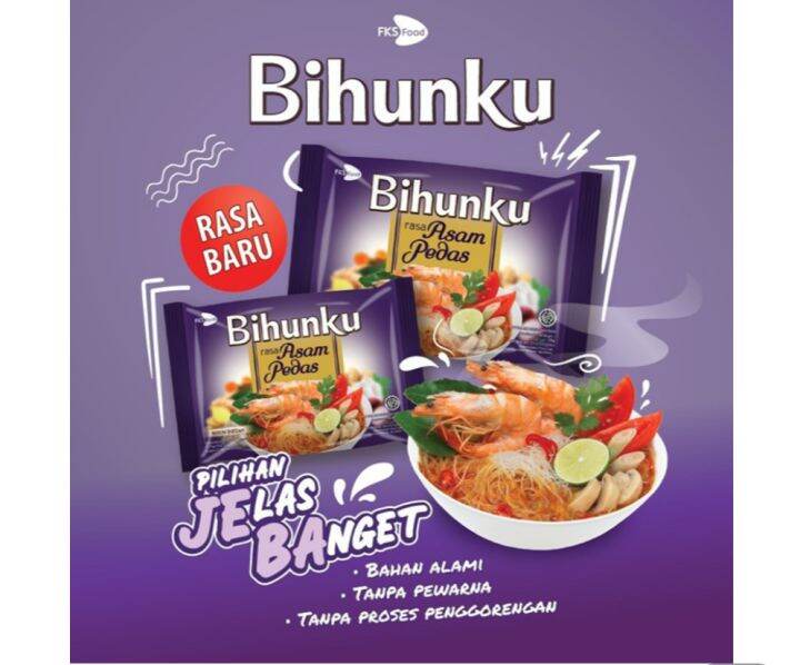 Bihunku Bihun Instan Asam Pedas 55 g | Lazada Indonesia
