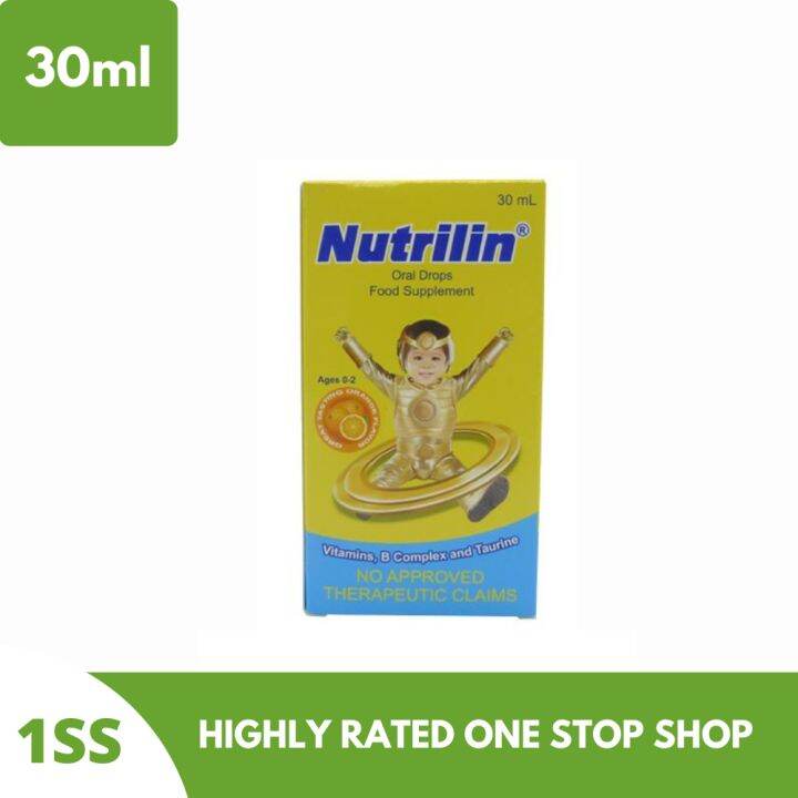 Nutrilin Oral Drops Food Supplement, 30ml | Lazada PH
