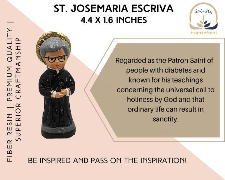 St. Josemaria Escriva | Chibi Saints by Saintly Inspirations | Lazada PH