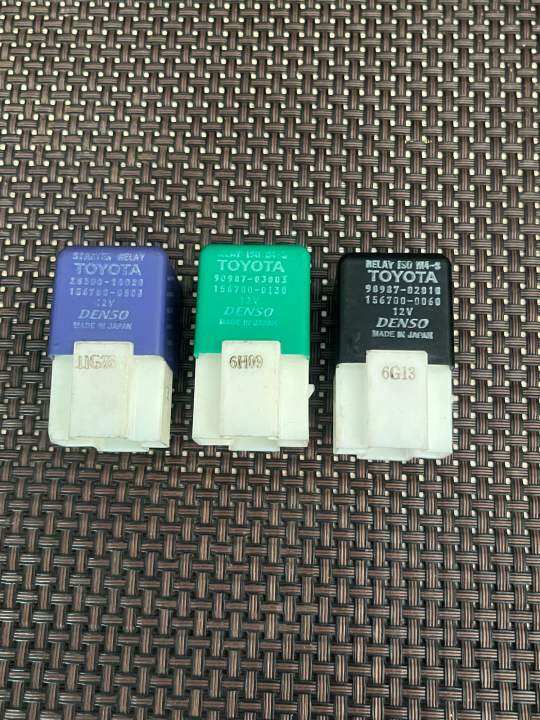 รีเลย์รถยนต์ toyota 12V. 4ขา (แท้ถอดญี่ปุ่น) | Lazada.co.th