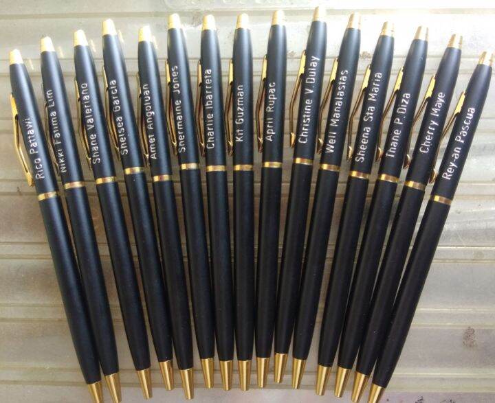 Personalized Ballpen Metal Name Engrave (1 pc.) | Lazada PH