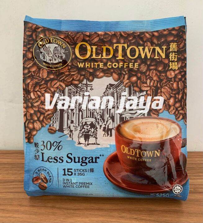 Kopi Old Town Whites Coffee Less Sugar Oldtown Kopi Malaysia | Lazada ...