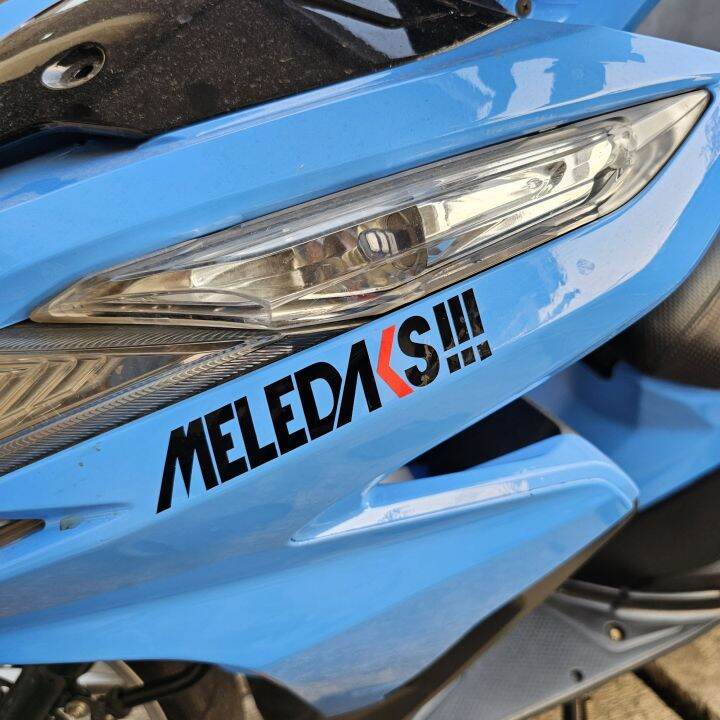 Sticker MELEDAKS Stiker MELEDAK cutting | Lazada Indonesia