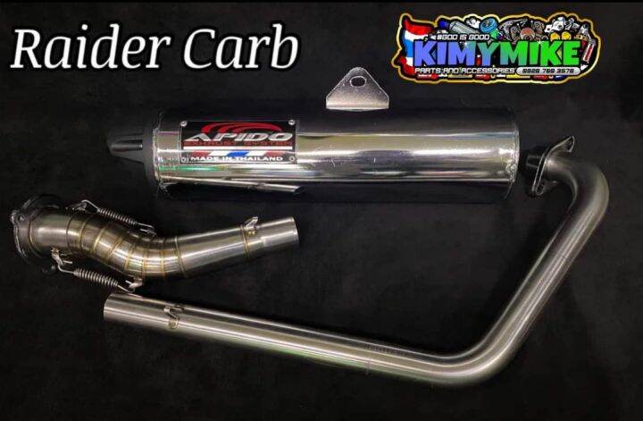 APIDO MUFFLER FOR RAIDER 150 CARB TYPE | Lazada PH