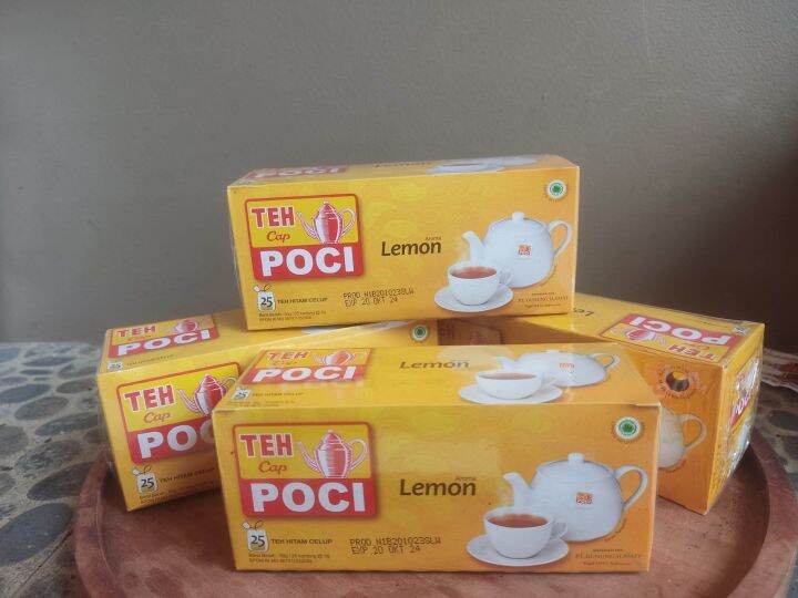 teh celup cap poci 25 bags aroma lemon | Lazada Indonesia
