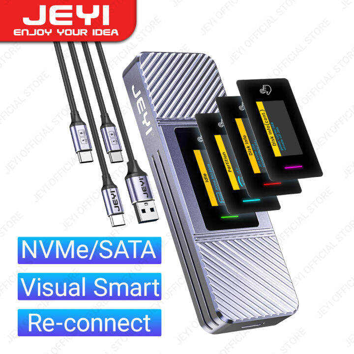 ตลับฮาร์ดดิสก์ SSD (NGFF) JEYI Visual Smart M.2 NVMe ป้องกันการเขียน5 ...