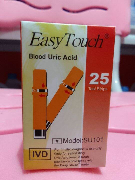 BLOOD URIC ACID TEST 25 STRIPS | Lazada PH