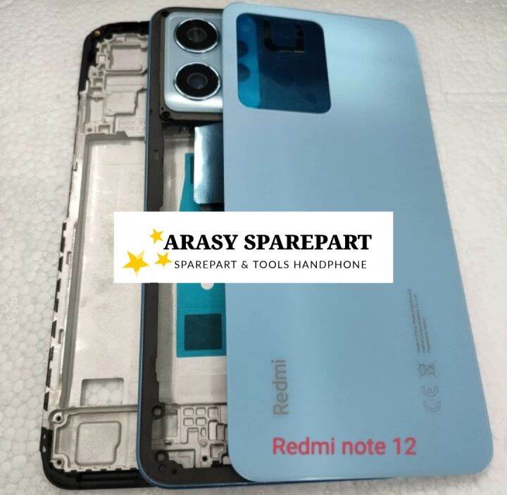 Housing Kesing Back Casing Fullset Frame Lcd Xiaomi Redmi Note 12 4G ...