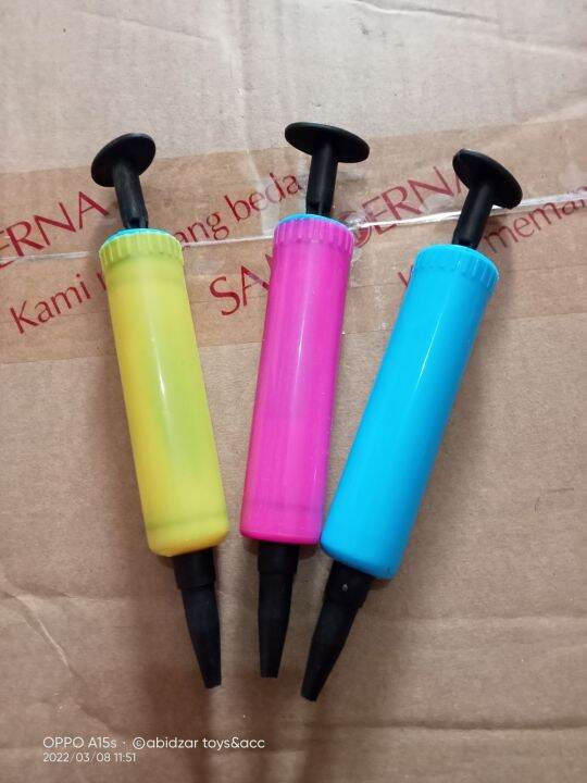 pompa balon mini/pompa balon foil/pompa balon kecil/pompa portable ...