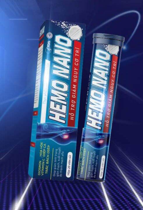 Hemo Nano Effervescent Tablets - Original Treatment For Hemorrhoids ...