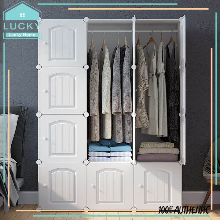 Simple Wardrobe Plastic Combination Wardrobe Dormitory Plastic ...