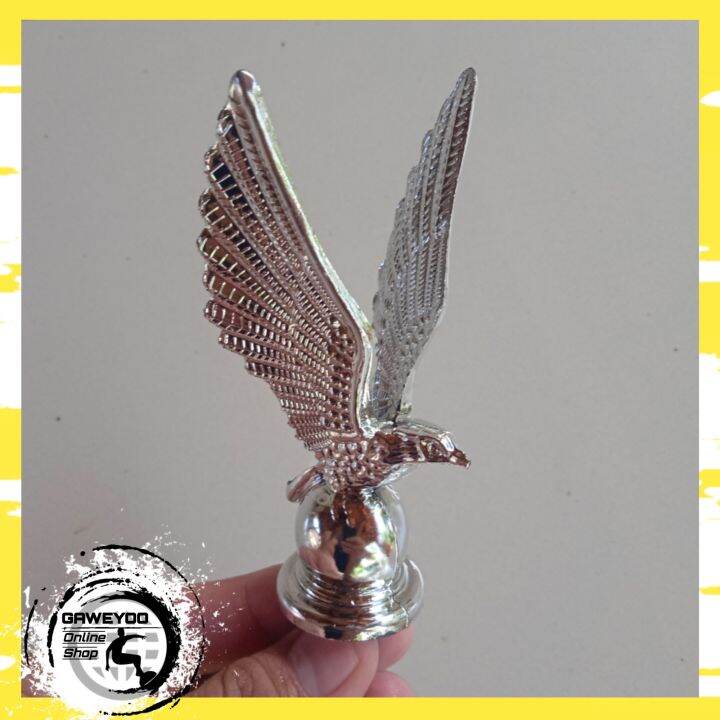 Maskot Lambang Slebor Sepeda Onthel Garuda Silver | Lazada Indonesia