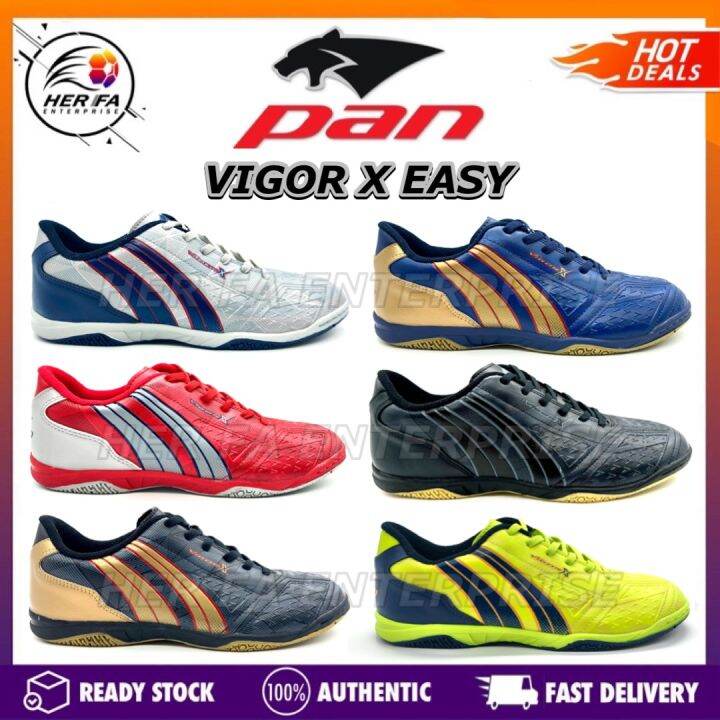 PAN Vigor X Easy Futsal Shoes 100%ORIGINAL Made In Thailand Kasut ...