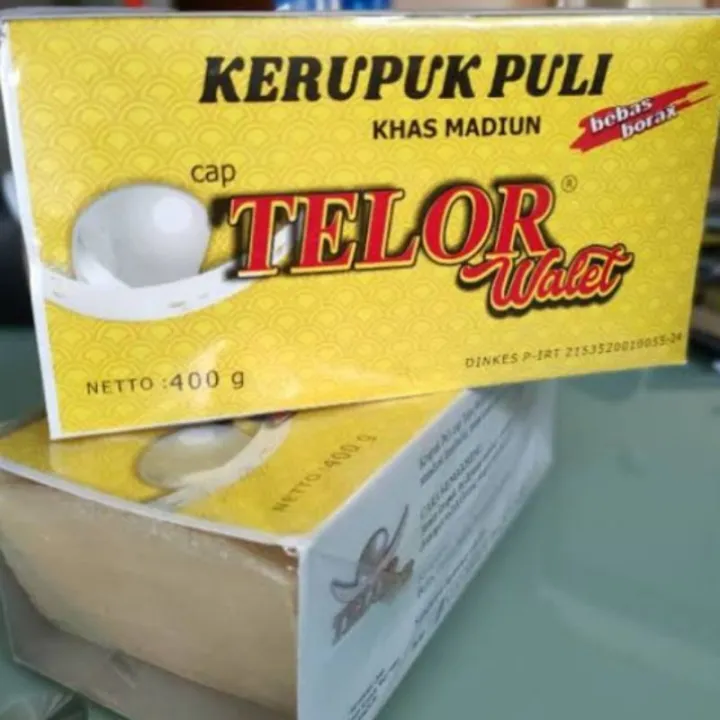 Krupuk Puli khas Madiun cap Telor Walet 400 gram | Lazada Indonesia