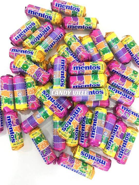 Mini Mentos Rolls 150g (+-12 pcs) | Lazada