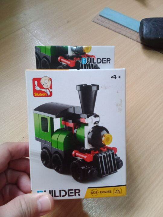 train building block sluban | Lazada PH