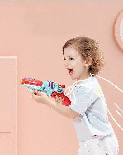 BC BabyCare TRANSFORMING GUN TOY Gun and Bayonet Flashing Fun Role ...
