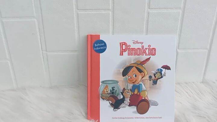(Ginuk Ginuk Books) Buku Cerita Disney Pinokio (Bahasa Indonesia ...