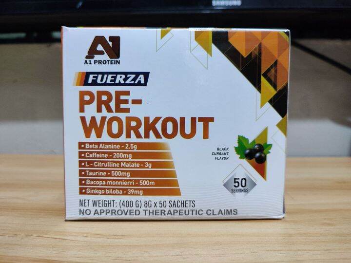 A1 PROTEIN FUERA PRE-WORKOUT SACHET | Lazada PH