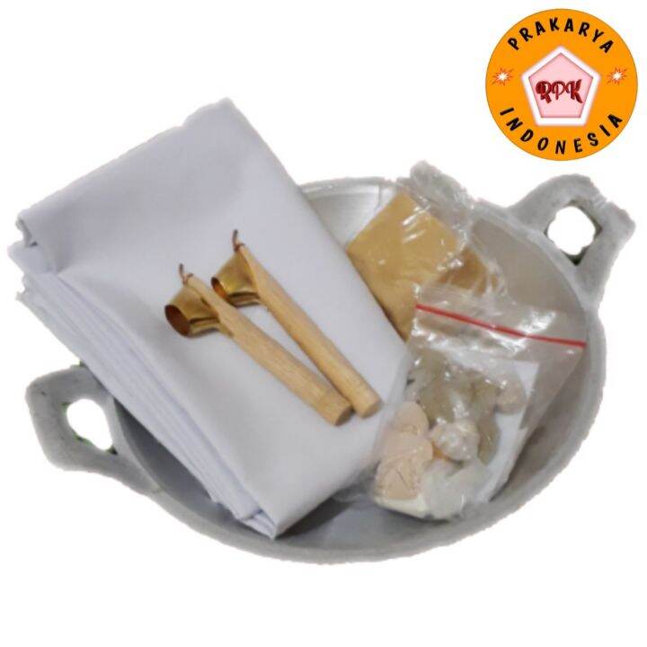 PAKET ALAT BATIK WAJAN KAIN | CANTING | PEWARNA BATIK | Lazada Indonesia