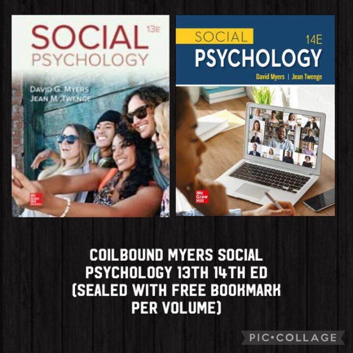 Myers Social Psychology 13th 14th Edition Psychology Books | Lazada PH