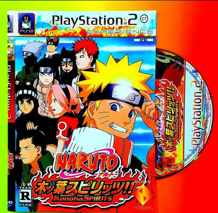 Kaset Ps2 Game Naruto Konoho Spirits - Kaset Playstation 2 Game Naruto ...