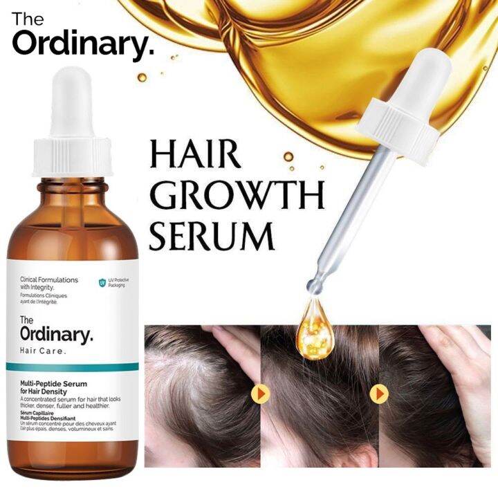 The Ordinary Hair Serum Hair Grower Essence Multi-Peptide Serum for ...